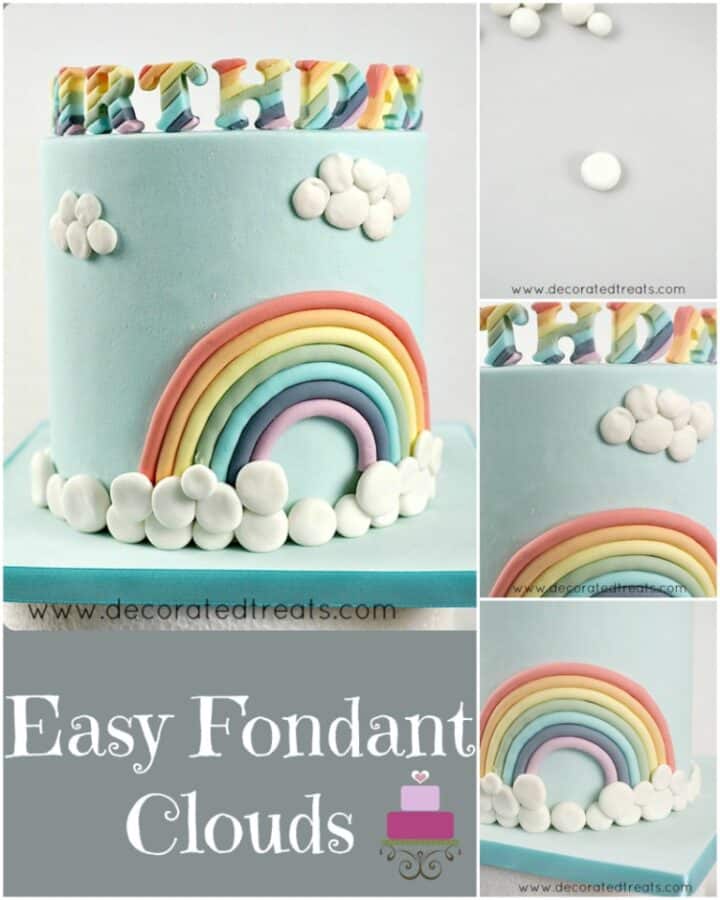 Fondant Rainbow - A Step by Step Tutorial | Decorated Treats