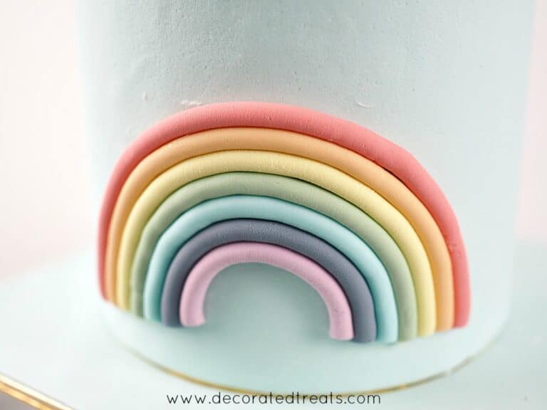 Fondant Rainbow (How to Make) | Decorated Treats