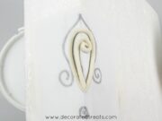 Gold Fondant Lace - A Step by Step Tutorial | Decorated Treats