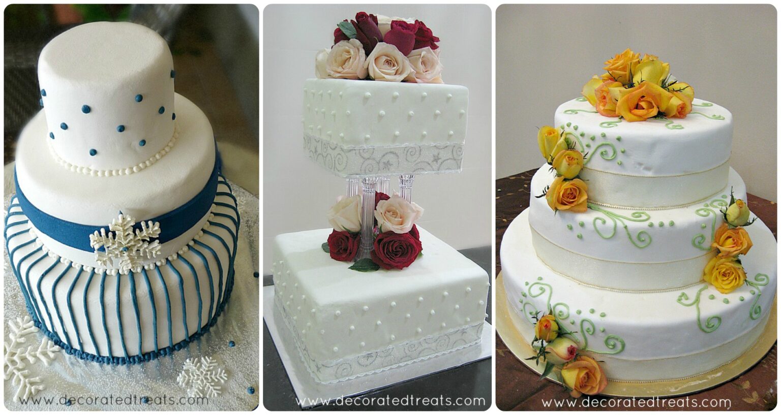 How to Make Tiered Cakes (With and Without Pillars) | Decorated Treats