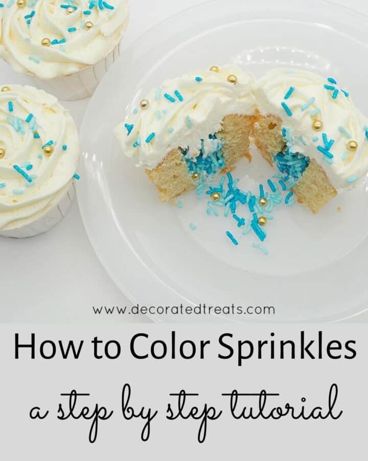 How to Color Sprinkles the Easy Way | Decorated Treats