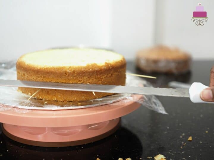 How to Level a Cake and How to Layer a Cake | Decorated Treats