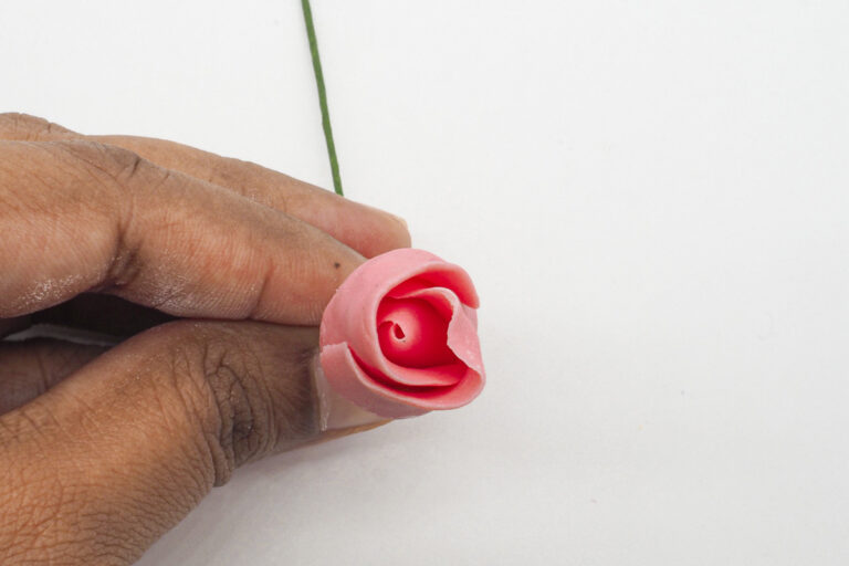 Gum Paste Rose - A Step by Step Tutorial | Decorated Treats