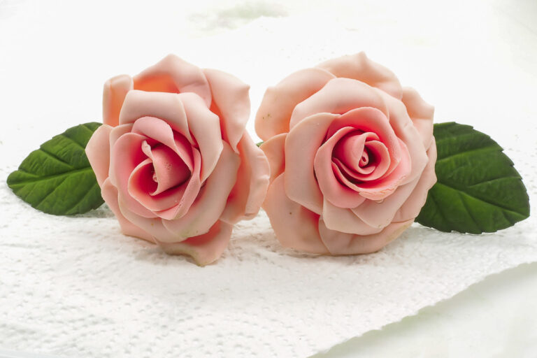 Gum Paste Rose - A Step by Step Tutorial | Decorated Treats
