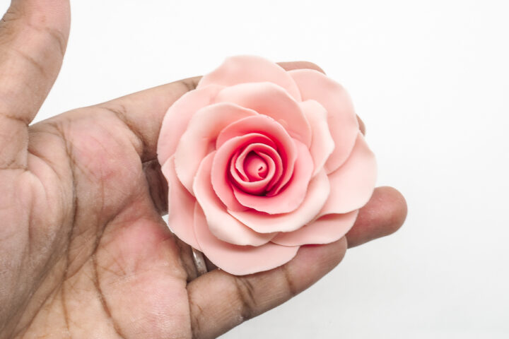 Gum Paste Rose Tutorial (How to Make) | Decorated Treats