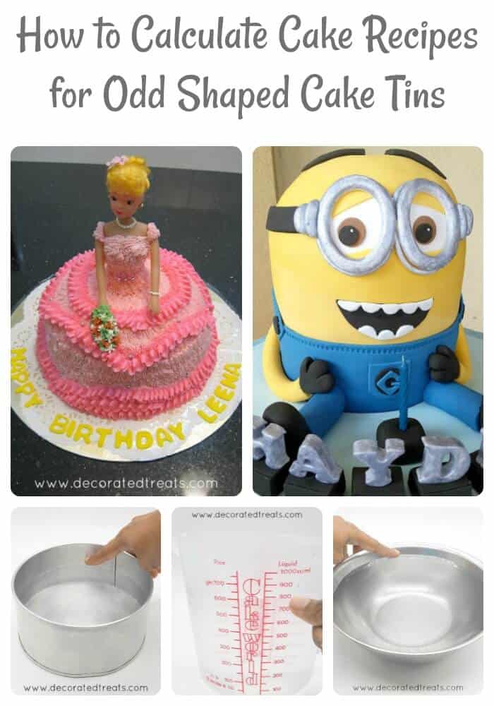 How to Calculate Cake Recipes | Decorated Treats