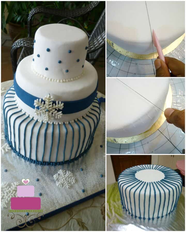 How to Pipe Consistent Lines on Cakes | Decorated Treats