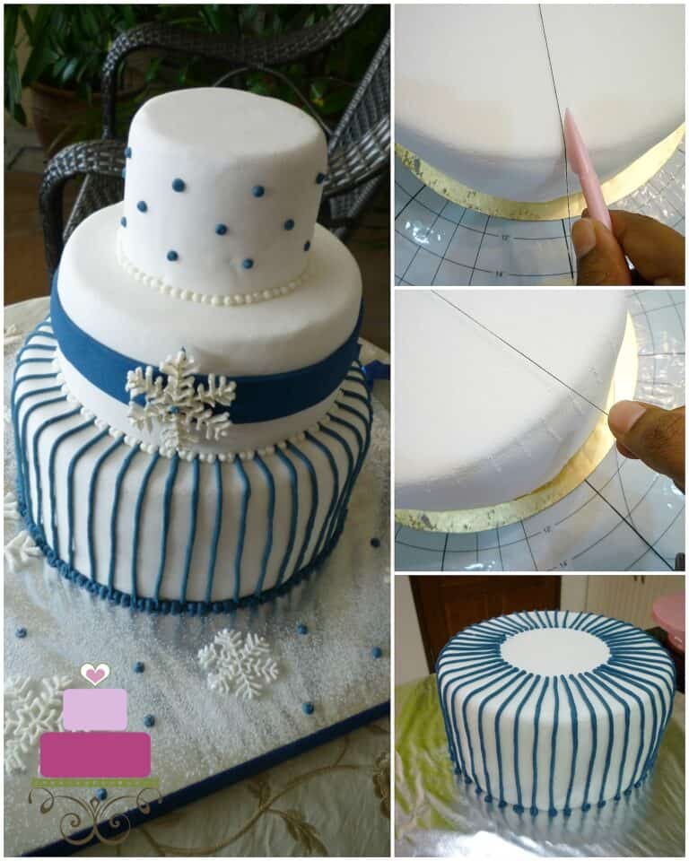 How to Pipe Consistent Lines on Cakes | Decorated Treats