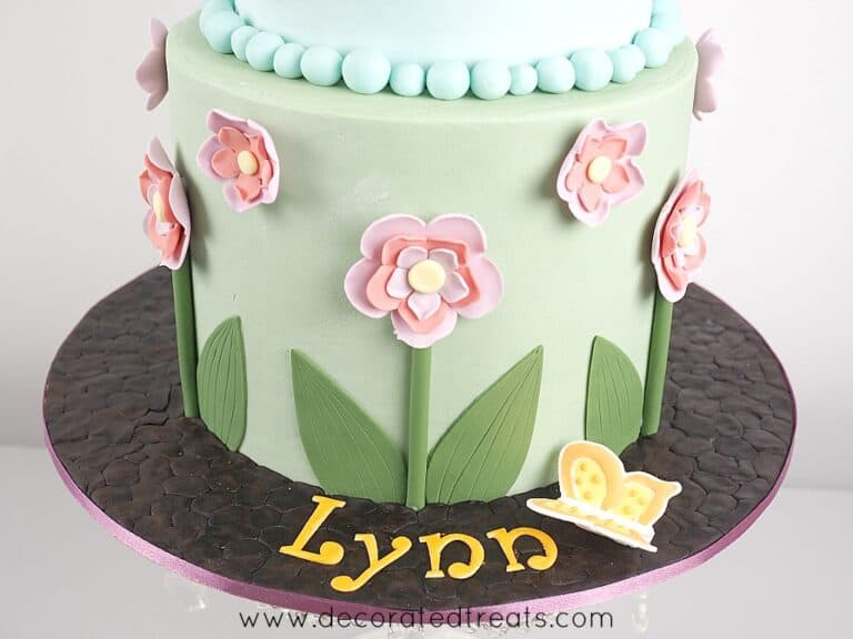 How to Use Tappit Letter Cutters for Cake Decorating | Decorated Treats