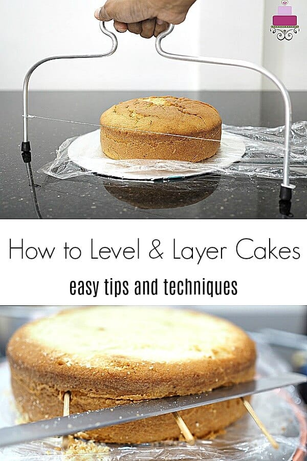 How to Level a Cake and How to Layer a Cake | Decorated Treats