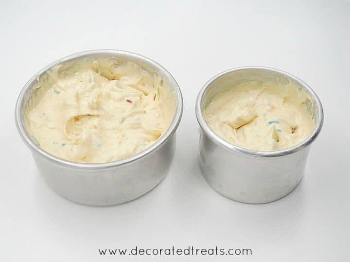 Mini Confetti Cake - A Cute Cake Decorating Idea | Decorated Treats