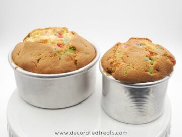 Mini Confetti Cake - A Cute Cake Decorating Idea | Decorated Treats