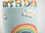 How to Make Fondant Clouds without Cutters | Decorated Treats