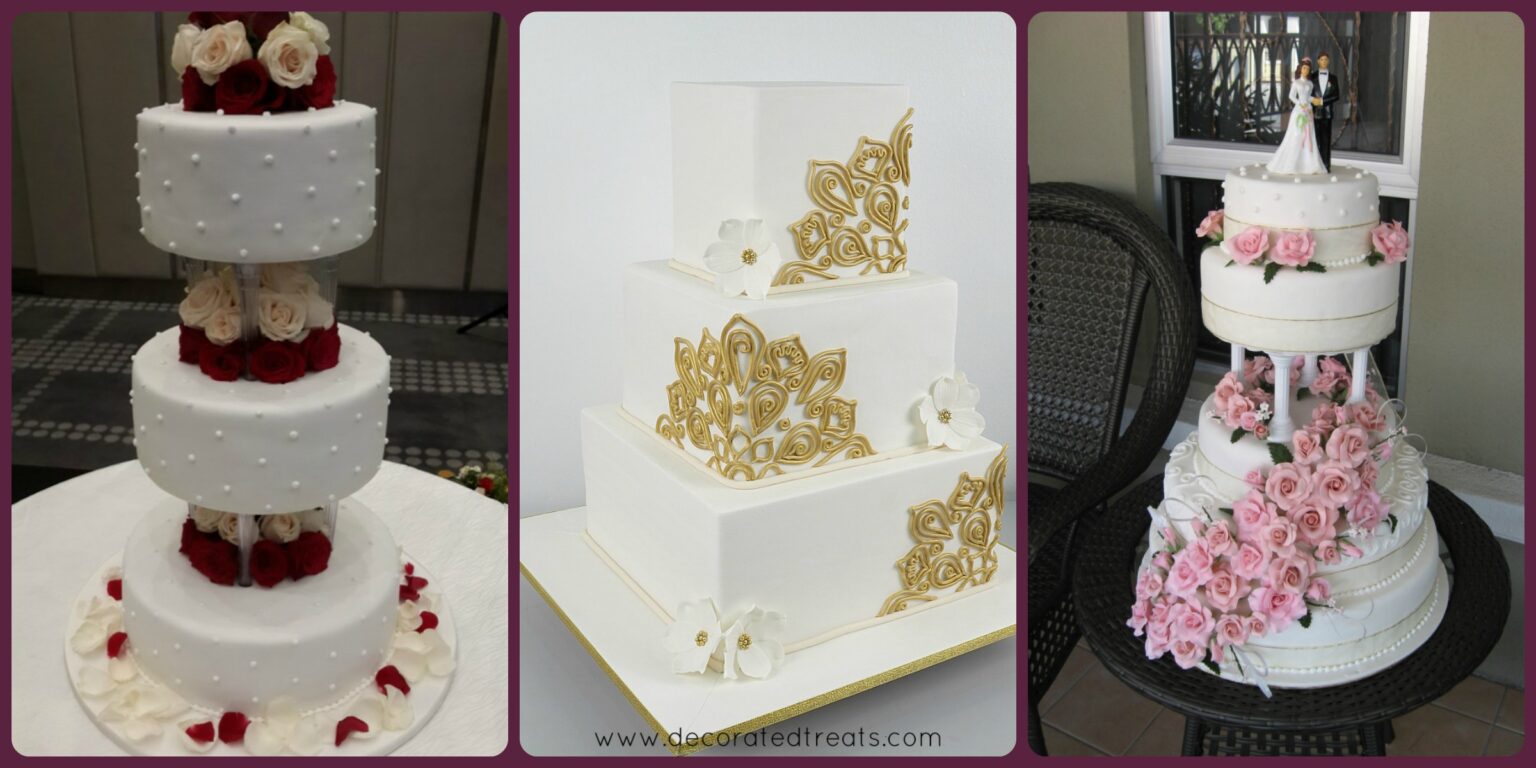 How to Make Tiered Cakes (With and Without Pillars) | Decorated Treats