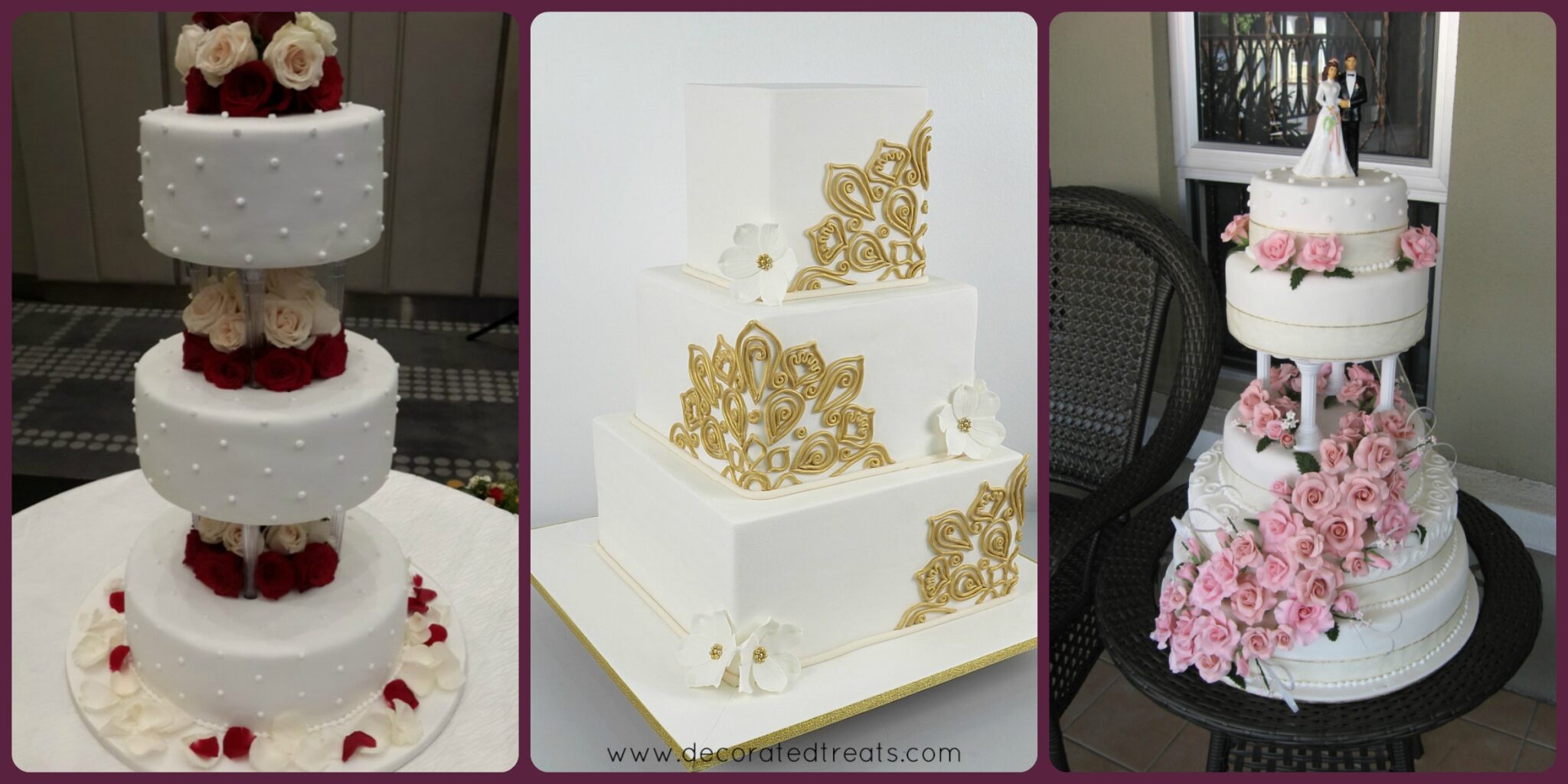 How to Make Tiered Cakes (With and Without Pillars) | Decorated Treats