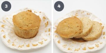 Layered Cupcakes with Sprinkles | Decorated Treats