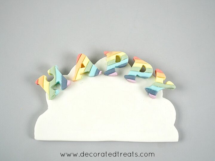 Rainbow Birthday Cake | Decorated Treats