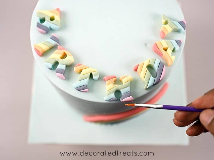 Rainbow Birthday Cake | Decorated Treats