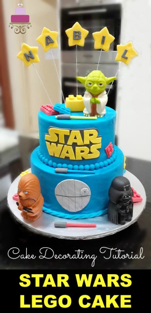 Lego Star Wars Cake for Birthday (How to Make) | Decorated Treats
