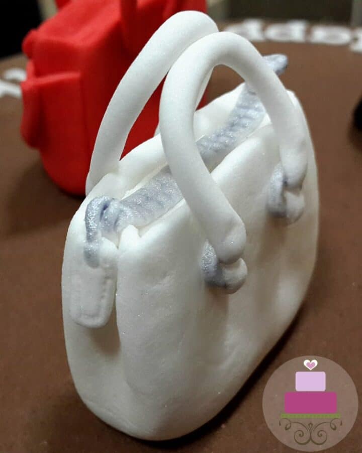 Louis Vuitton Birthday Cake with Edible Handbag Cake Toppers ...
