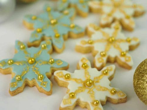 Snowflake Template For Royal Icing