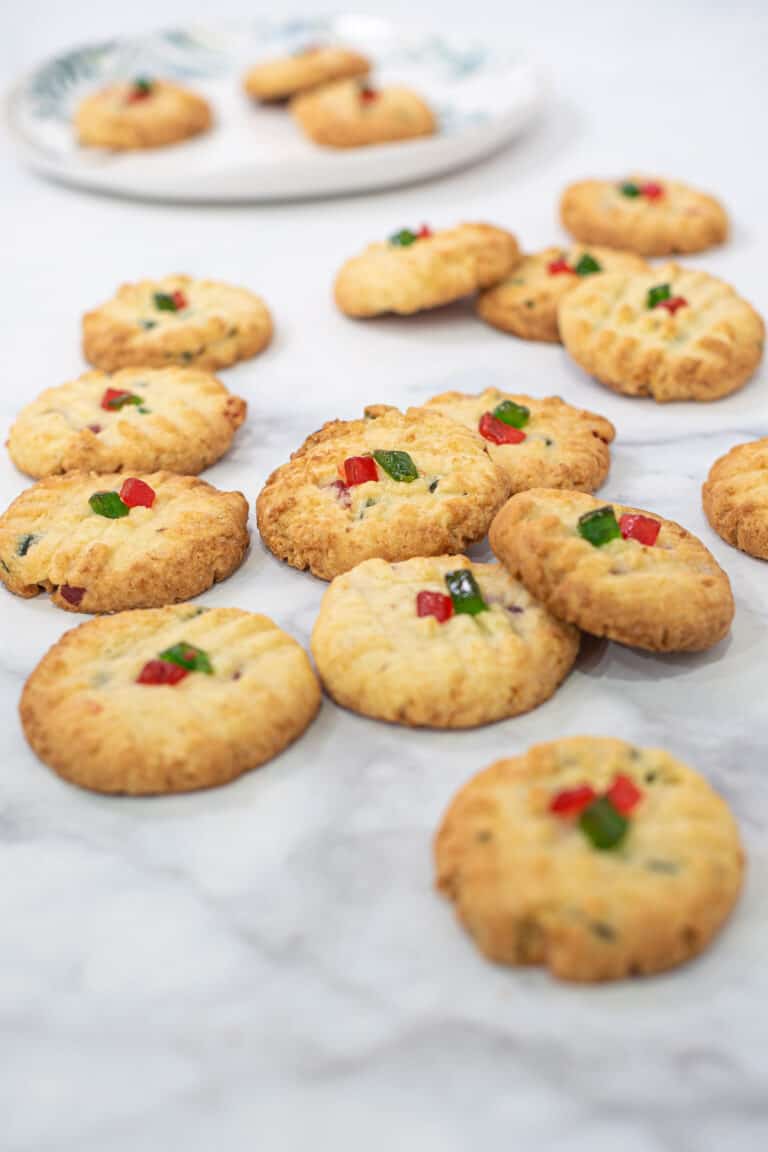 Cherry Coconut Cookies (Easy Christmas Recipe) | Decorated Treats