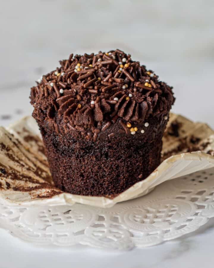 Triple Chocolate Cupcakes (from Scratch) | Decorated Treats