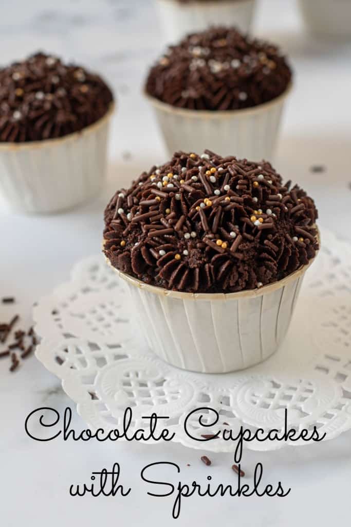 Chocolate Cupcakes from Scratch - Quick and Easy - Decorated Treats