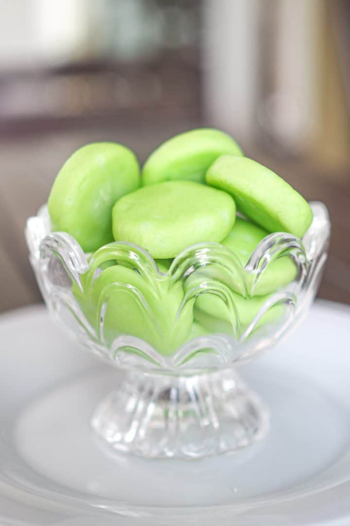 Chocolate Mints - Easy Homemade Candy - Decorated Treats