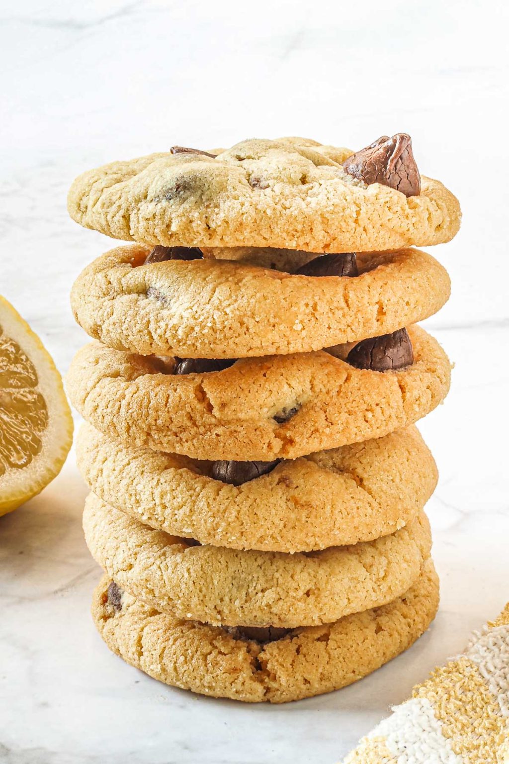 Lemon Chocolate Chip Cookies | Decorated Treats