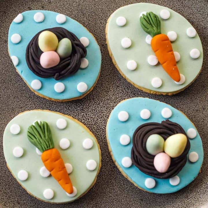 Easter Egg Cookies (How to Make) | Decorated Treats