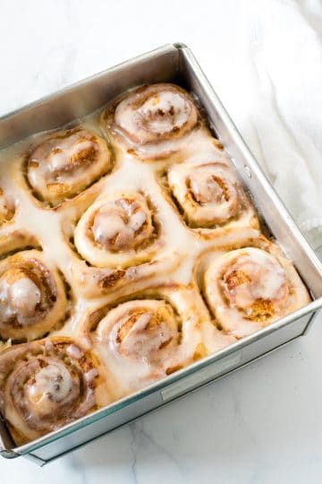 Coconut Rolls with Coconut Glaze | Decorated Treats