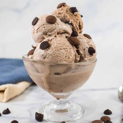 Chocolate Chocolate Chip Ice Cream Recipe | Decorated Treats
