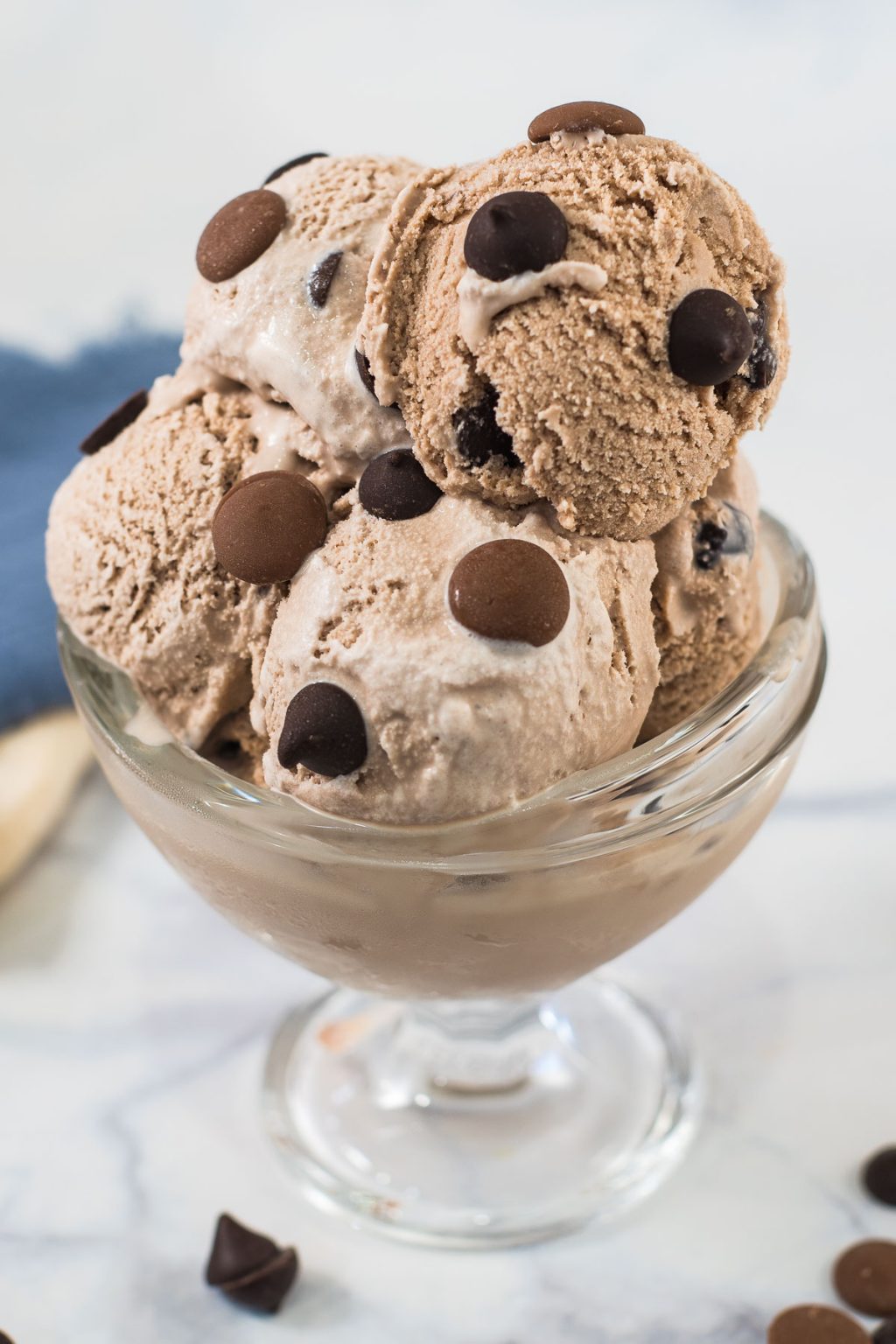 Chocolate Chocolate Chip Ice Cream Recipe | Decorated Treats