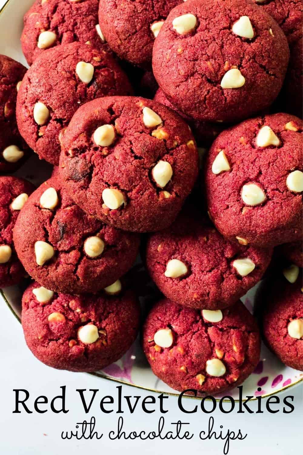 Red Velvet Cookies - Homemade From Scratch | Decorated Treats