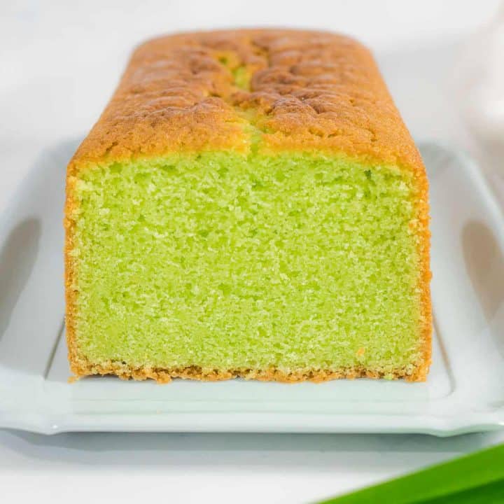 Pandan Cake (Easiest Pandan Flavored Pound Cake) | Decorated Treats