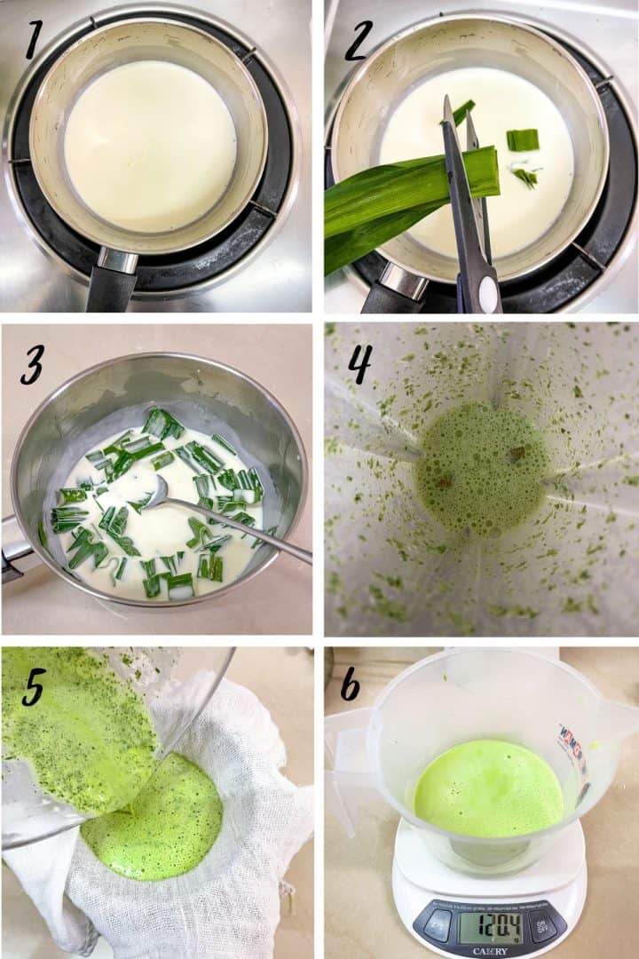 Pandan Cheesecake (Perfectly Baked & The Creamiest Ever!) | Decorated ...