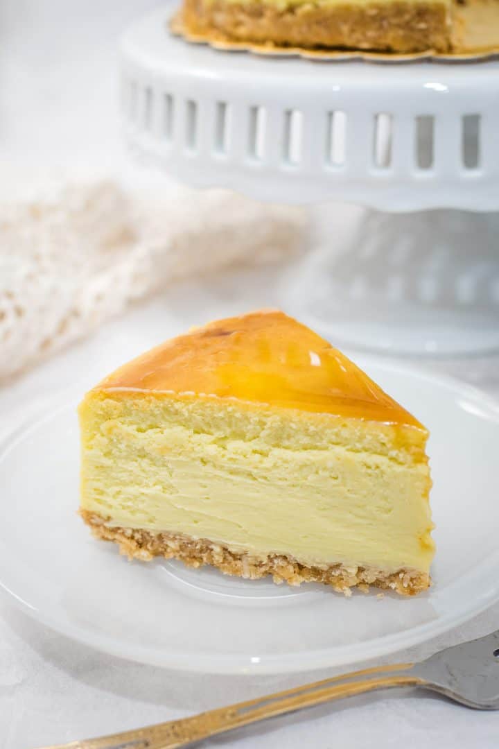 Pandan Cheesecake (Perfectly Baked & The Creamiest Ever!) | Decorated ...