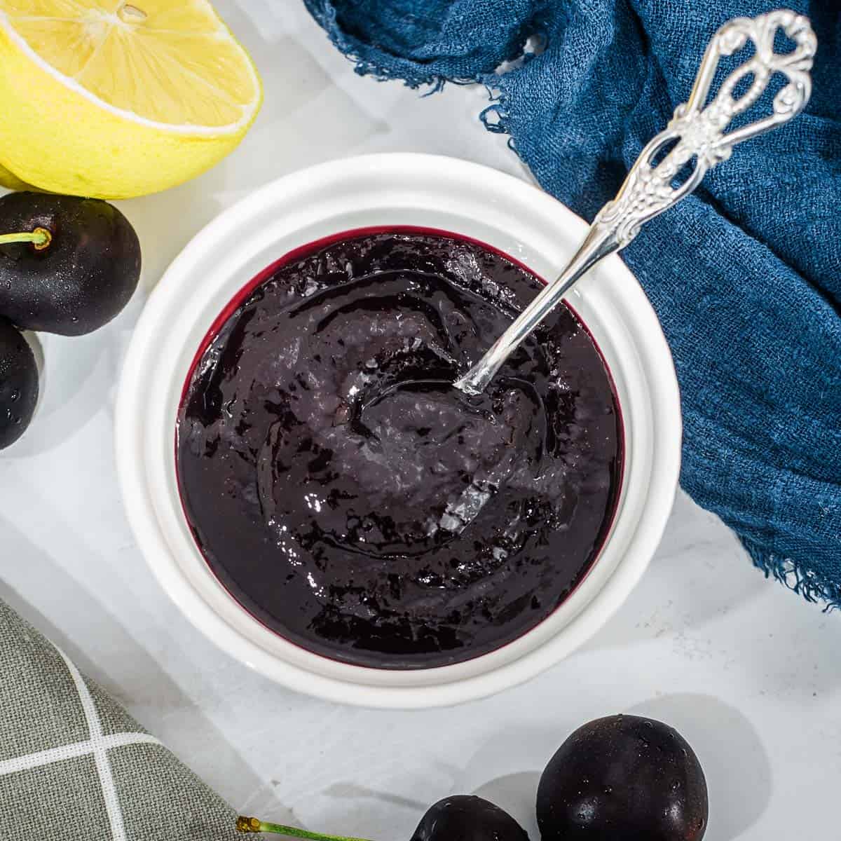 Cherry Coulis (Easy Homemade Cherry Sauce) | Decorated Treats