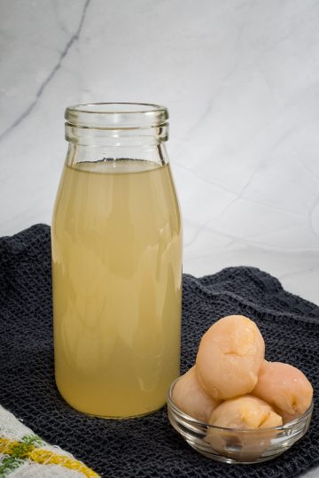Lychee Syrup (Easy Homemade Recipe) |Decorated Treats