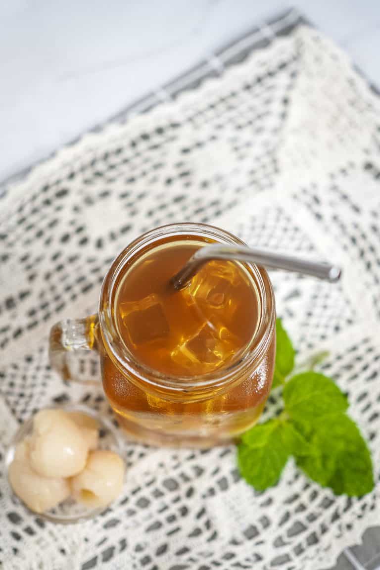 Lychee Tea Recipe - Sweet Fruit Flavored Tea | Decorated Treats