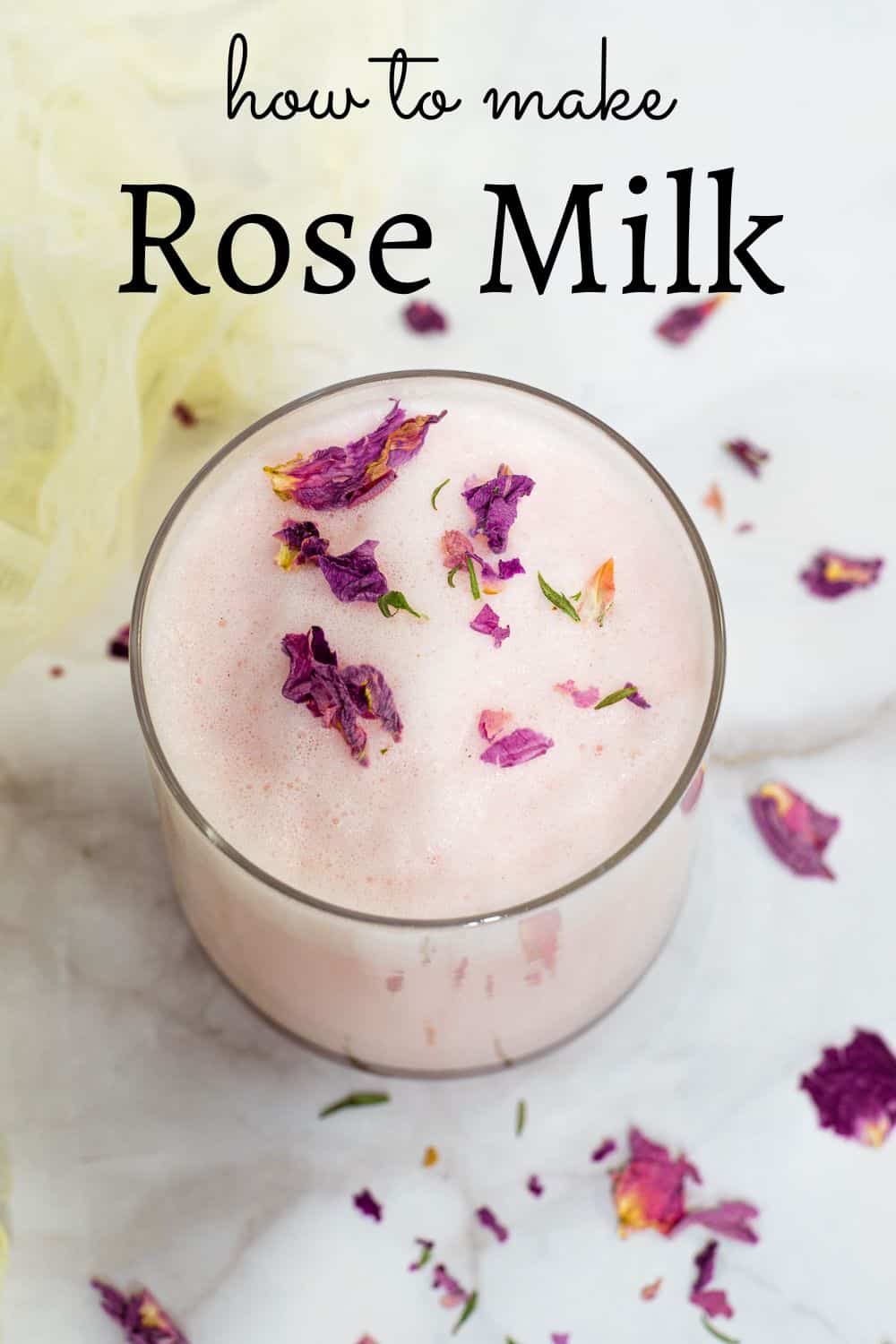 Rose Milk (How to Make) | Decorated Treats