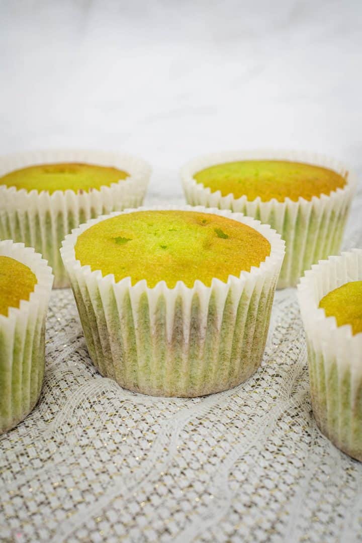Pandan Cupcakes with Pandan Buttercream | Decorated Treats