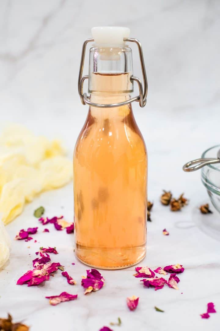 Rose Simple Syrup (How to Make) | Decorated Treats