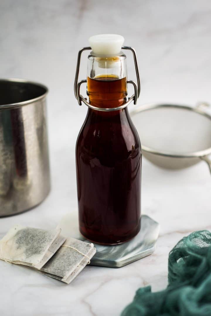 Earl Grey Syrup (Tea Flavored Simple Syrup) | Decorated Treats