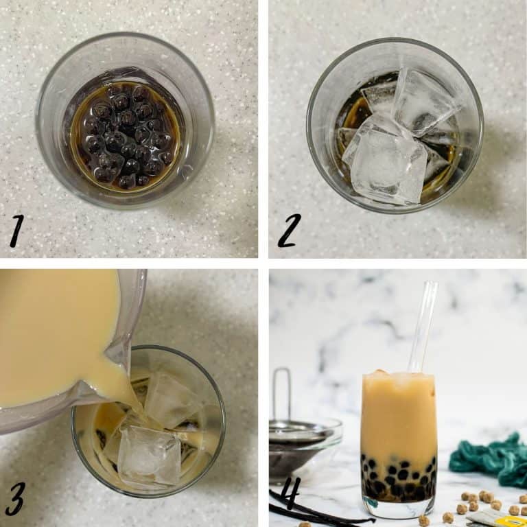 Vanilla Boba Tea (Easy Vanilla Milk Tea) | Decorated Treats