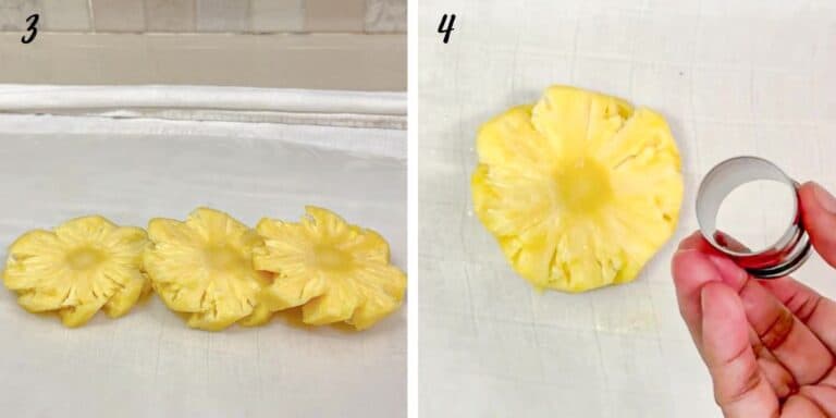 How to Cut a Pineapple without Waste | Decorated Treats