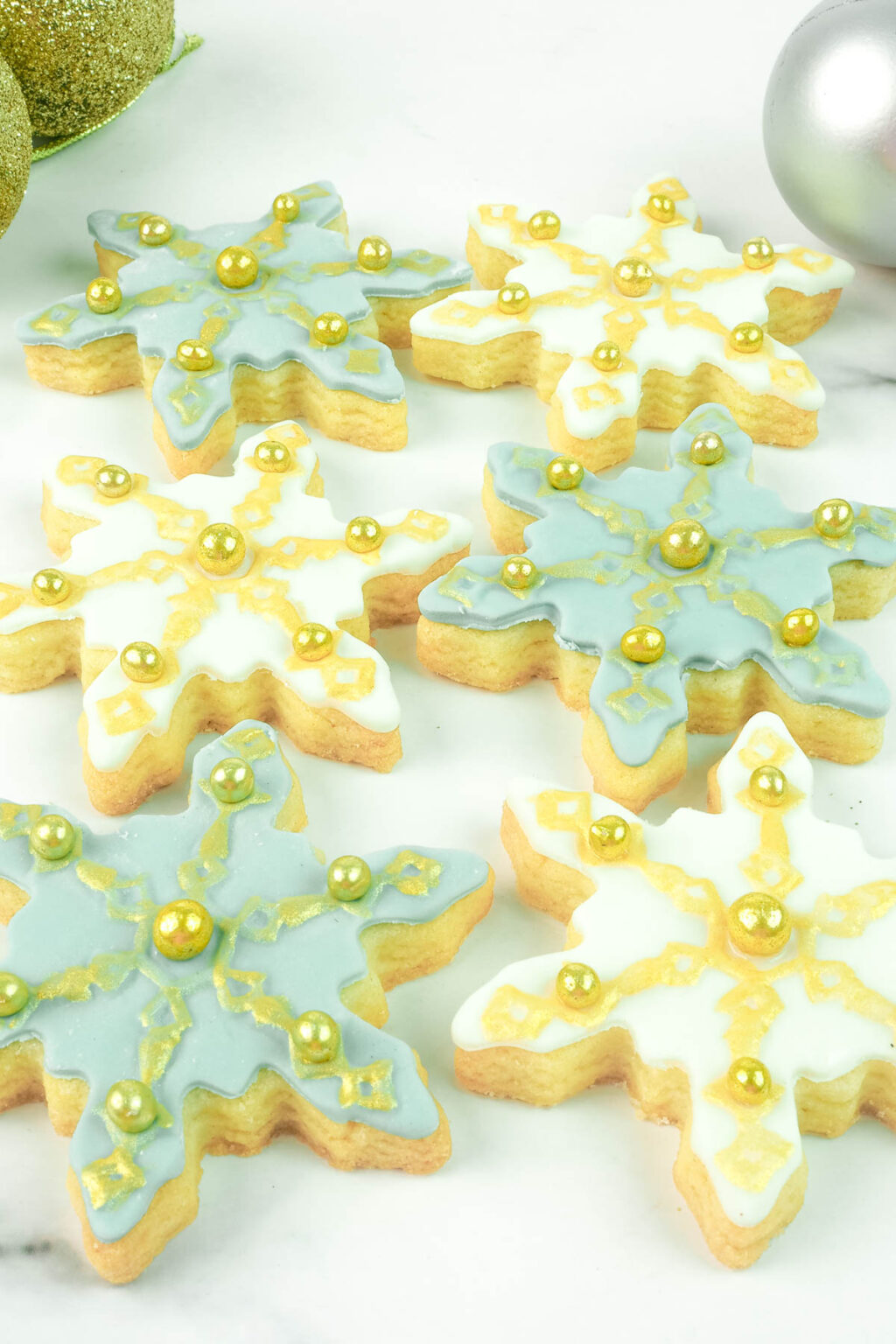 Snowflake Cookies | Decorated Treats
