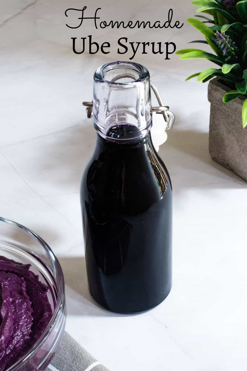 Homemade Ube Syrup | Decorated Treats