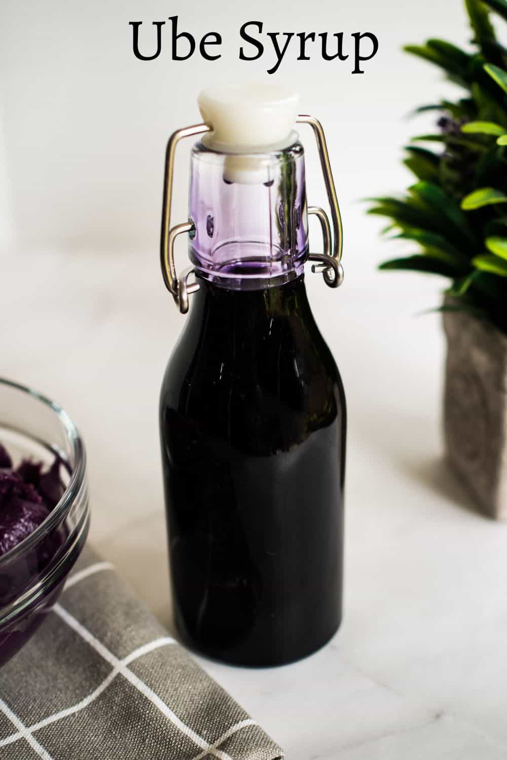 Homemade Ube Syrup | Decorated Treats
